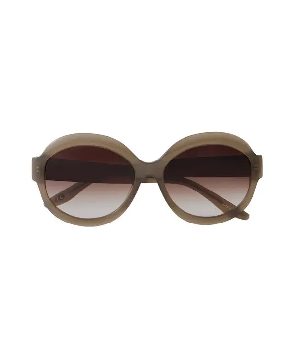 Barton Perreira Orleandra Round-frame Sunglasses - Brown