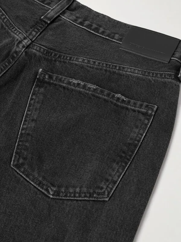 Citizens Of Humanity Paloma Mid-rise Wide-leg Jeans - Black
