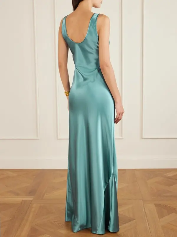 Galvan Valletta Satin Gown