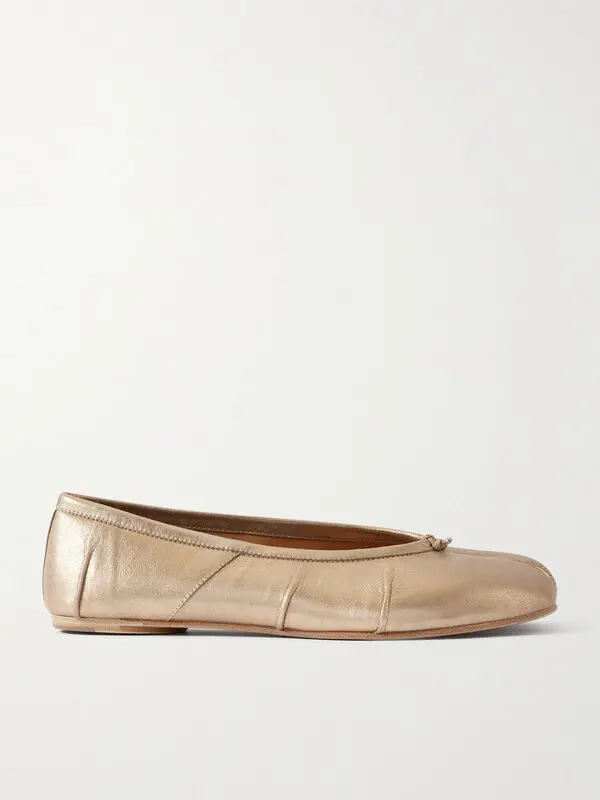 MAISON MARGIELA Tabi Split-toe Leather Ballet Flats