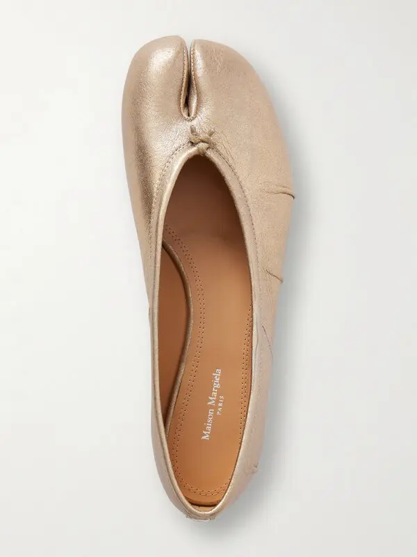 MAISON MARGIELA Tabi Split-toe Leather Ballet Flats
