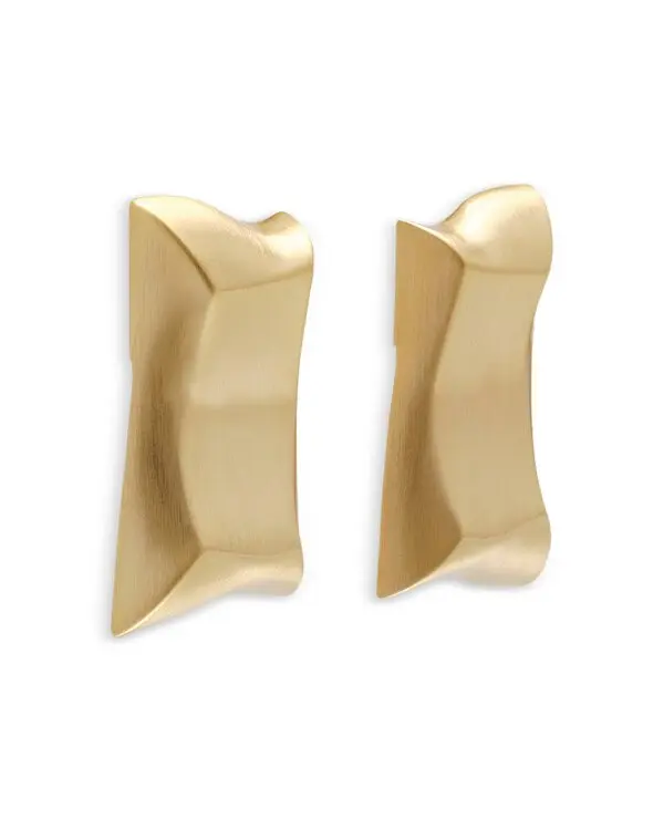 Cult Gaia Alaya Sculptural Clip-on Drop Earrings