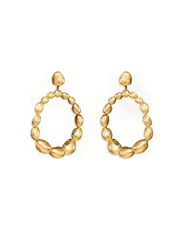 Cult Gaia Sira Foiled Drop Earrings - Gold
