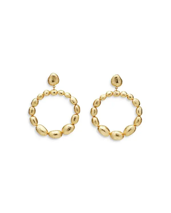 Cult Gaia Sira Foiled Drop Earrings - Gold