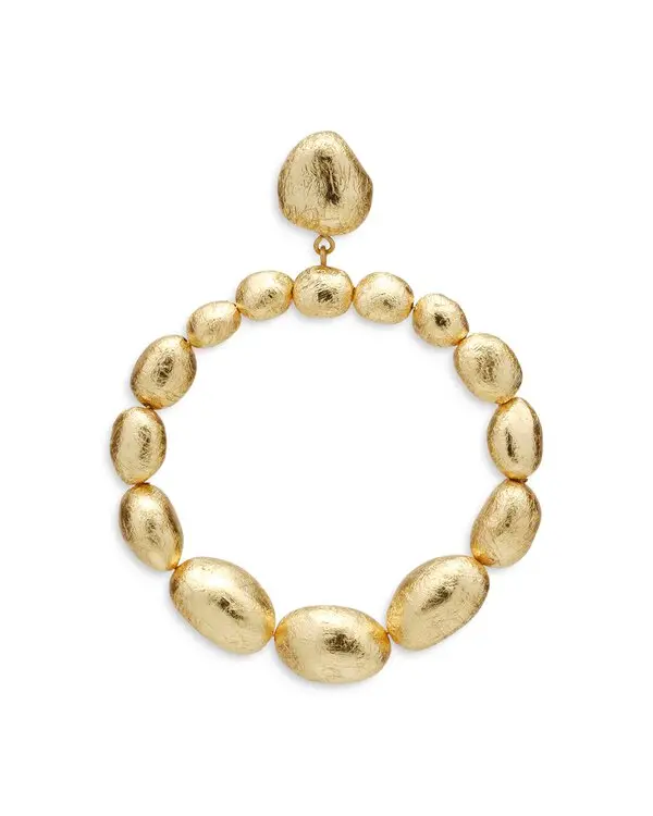 Cult Gaia Sira Foiled Drop Earrings