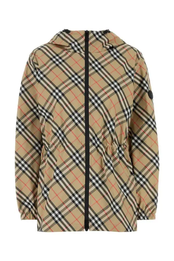Burberry Check Motif Jacket - Multicolor