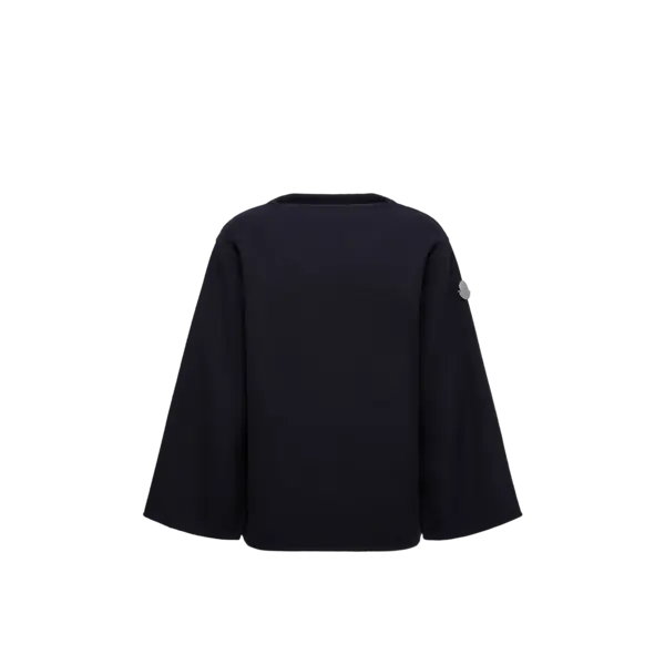 MONCLER + JIL SANDER Cuprous Wool-blend Cape