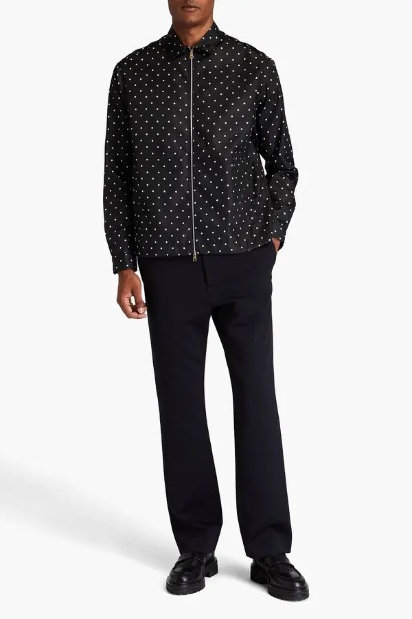 Dunhill Polkadot Satintwill Shirt