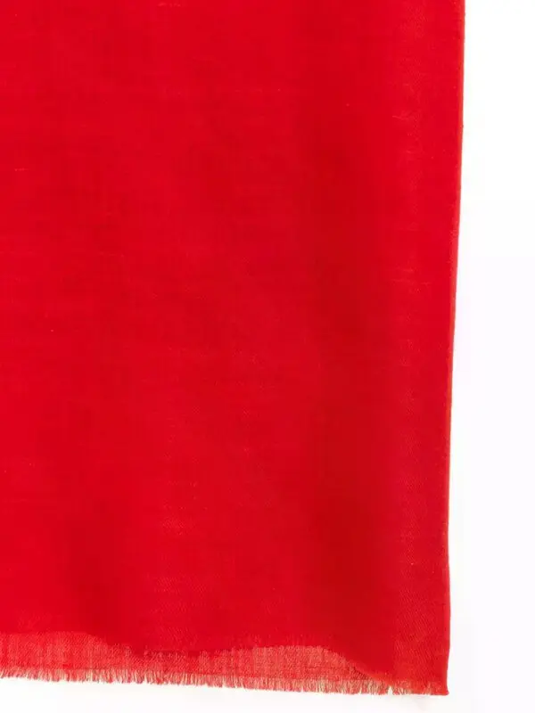 AKEE INTERNATIONAL Wool Scarf - Red