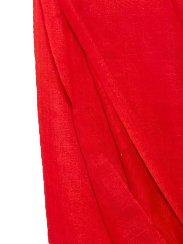 AKEE INTERNATIONAL Wool Scarf - Red