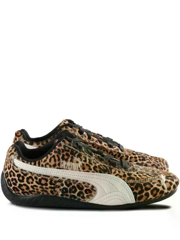 PUMA Leopard Print Sneakers