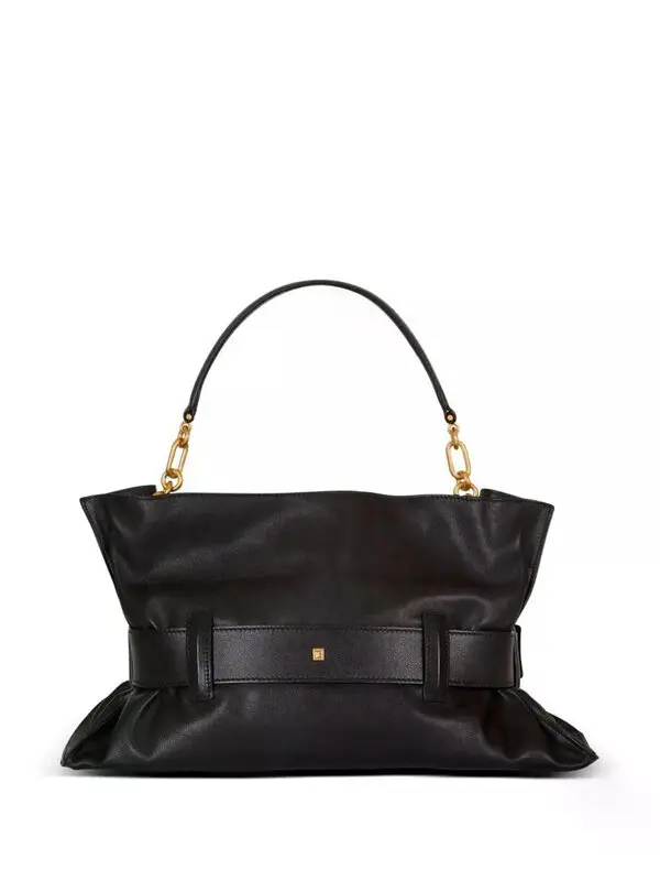 Balmain Medium Anthem Shoulder Bag - Black