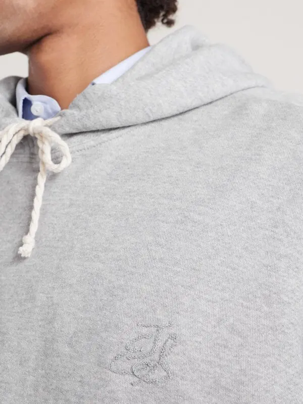THE ELDER STATESMAN Daily Logo-embroidered Hoodie