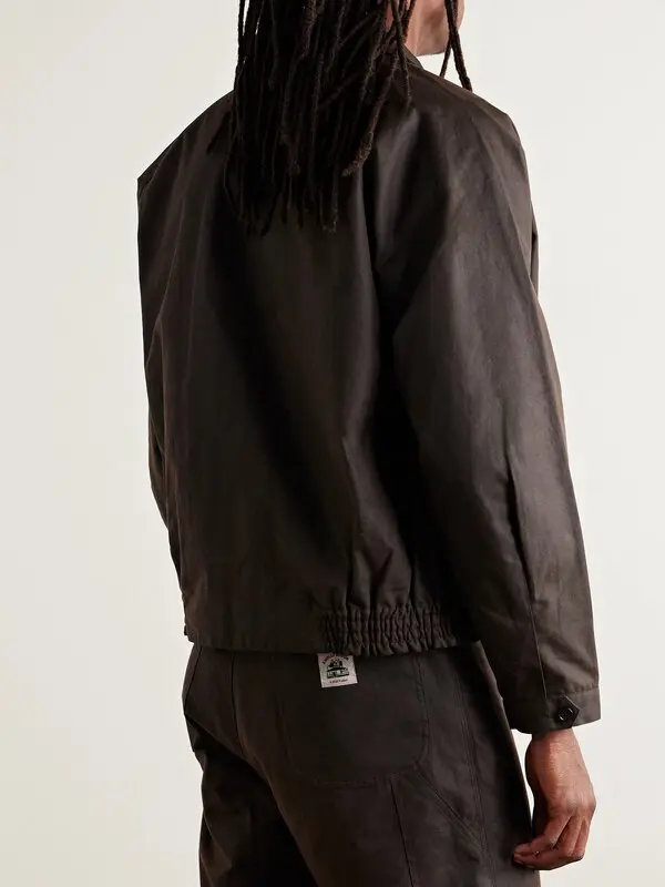 BODE Coach Waxed-cotton Blouson Jacket