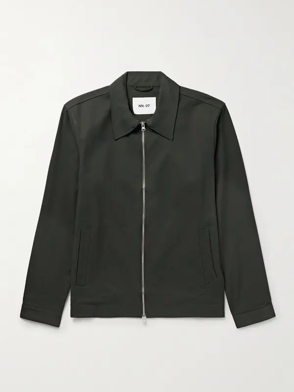 Nn07 Ivan 1089 Cotton-blend Jacket - Green