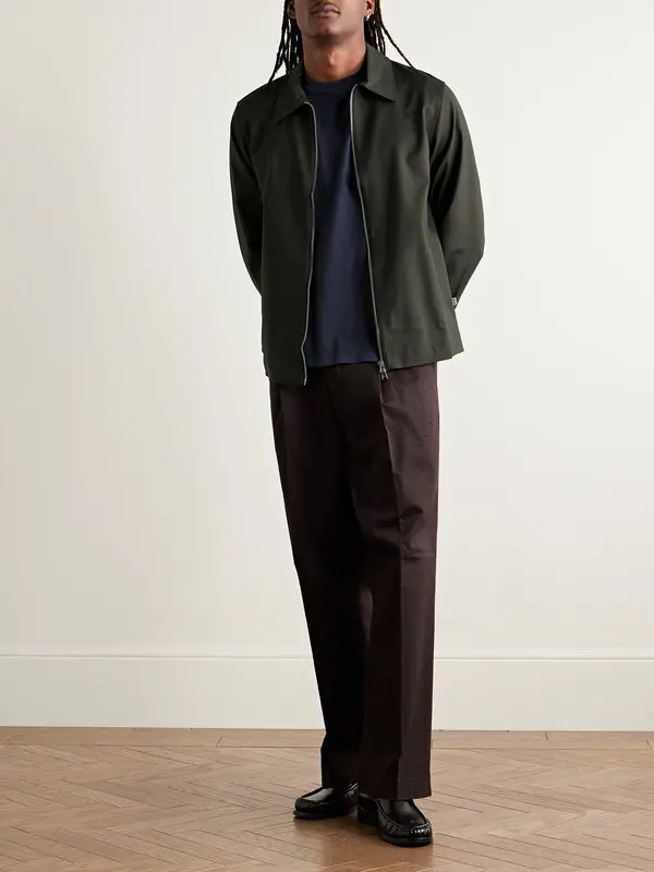 Nn07 Ivan 1089 Cotton-blend Jacket - Green