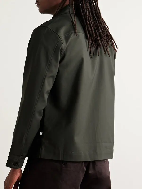 Nn07 Ivan 1089 Cotton-blend Jacket - Green