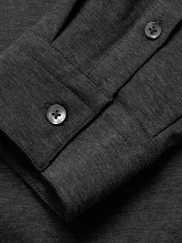 JAMES PERSE Supima Cotton-blend Piqué Polo Shirt