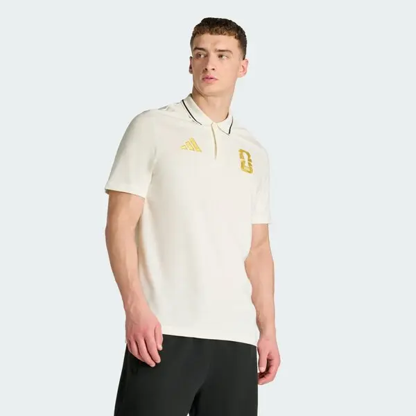 Adidas Fifa World Cup 2026 Official Emblem Polo - Core White