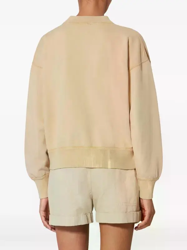 MARANT ETOILE Moby Logo Sweatshirt - Neutrals