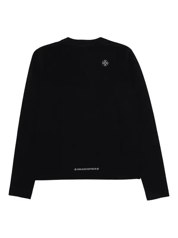 Chrome Hearts Heavyweight Dagger-embroidered T-shirt