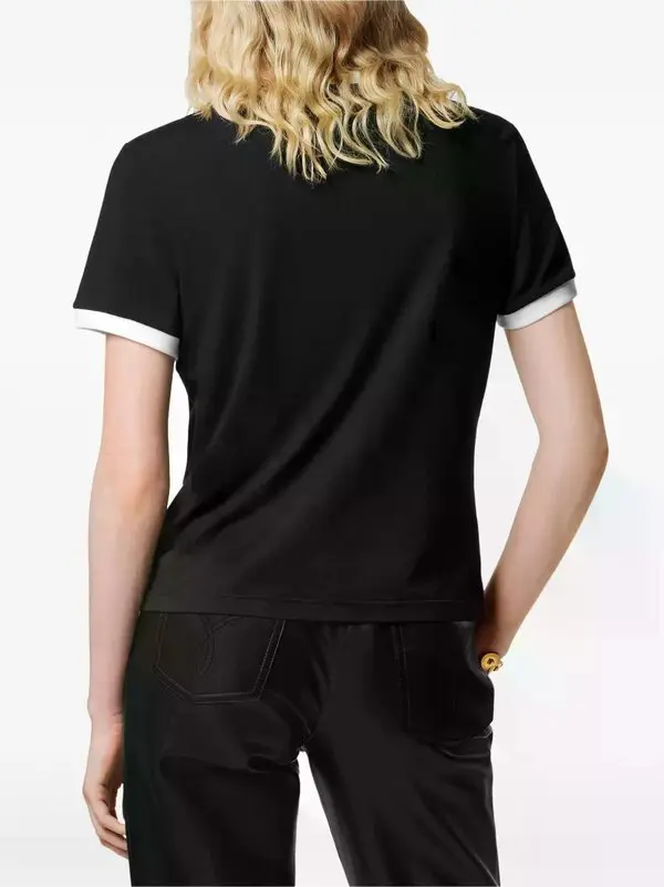 Versace Logo-motif T-shirt - Black