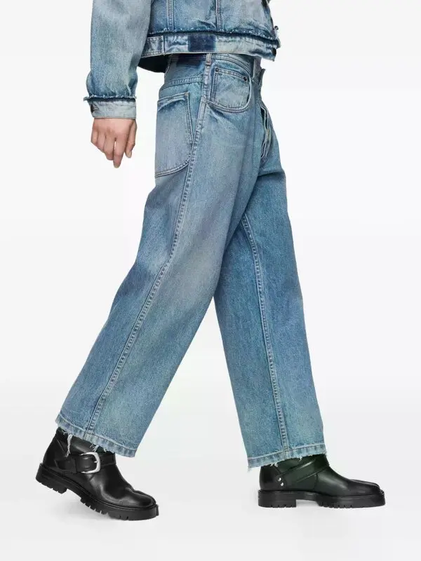 MAISON MARGIELA Five-pocket Cropped Jeans