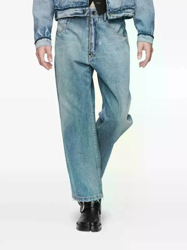 MAISON MARGIELA Five-pocket Cropped Jeans