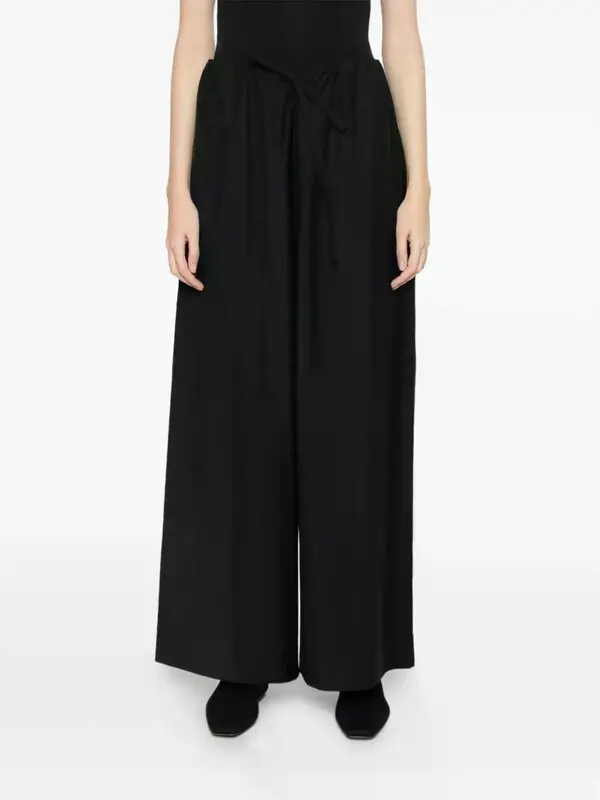 TOTEME Dinner Drawstring Wool Trousers
