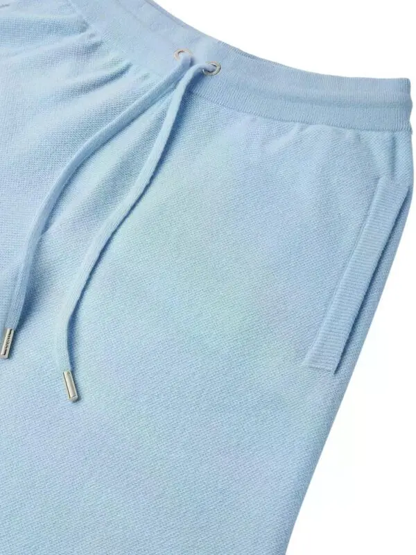 Versace Flared Wool And Cashmere-blend Track Pants