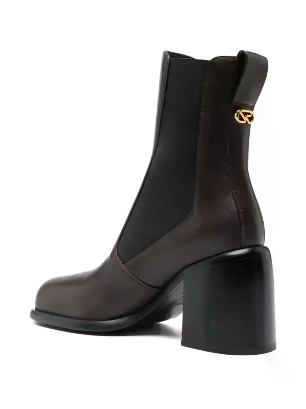 SERGIO ROSSI 80mm Block-heel Boots