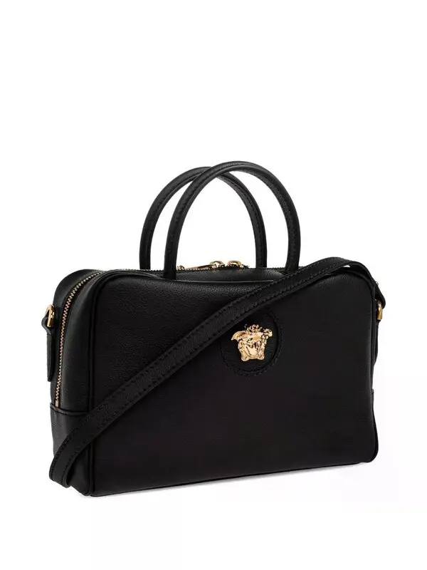 Versace La Medusa Leather Tote Bag