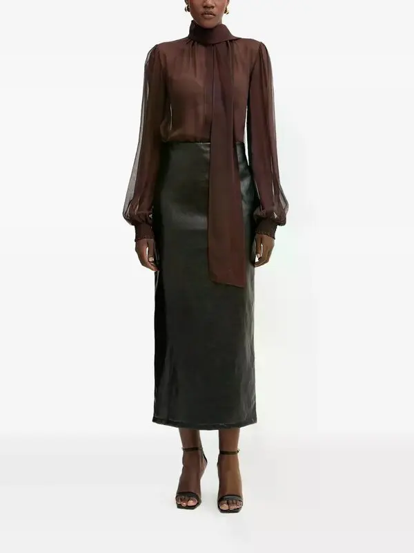 Retrofete High-neck Long-sleeve Top