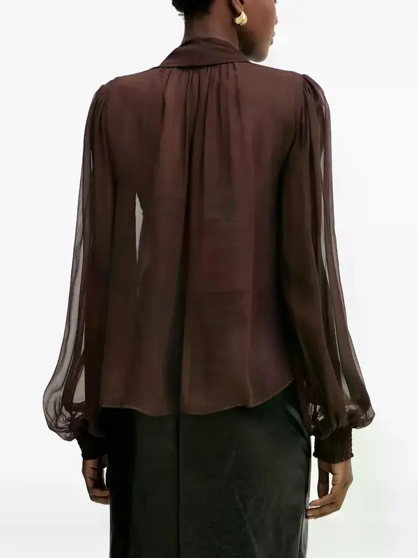 Retrofete High-neck Long-sleeve Top