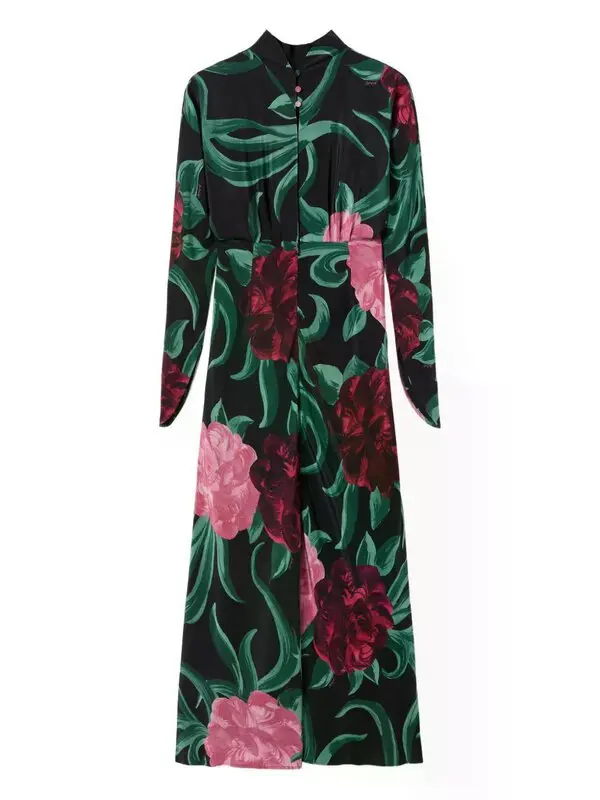La DoubleJ Gilda Floral Maxi Dress