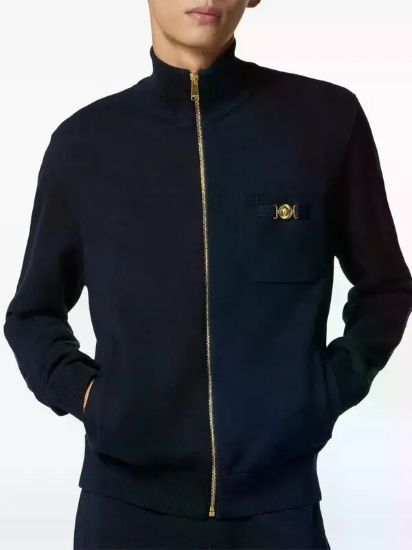 Versace Zip Logo Sweatshirt
