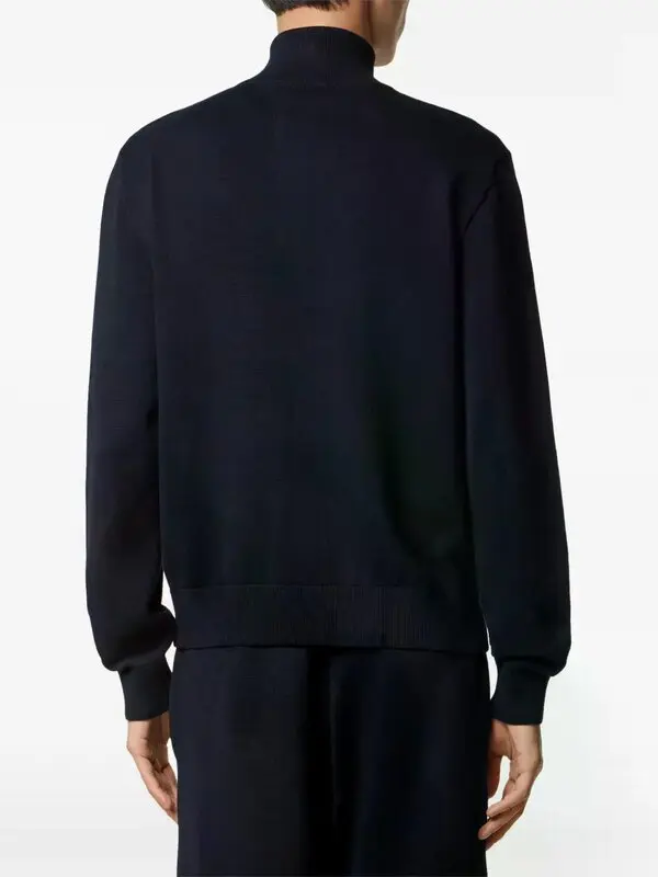 Versace Zip Logo Sweatshirt
