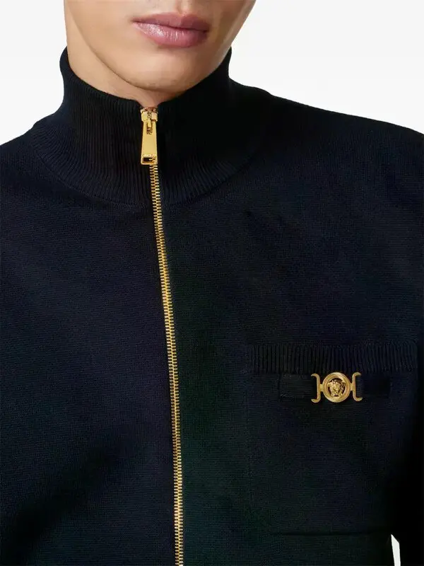 Versace Zip Logo Sweatshirt