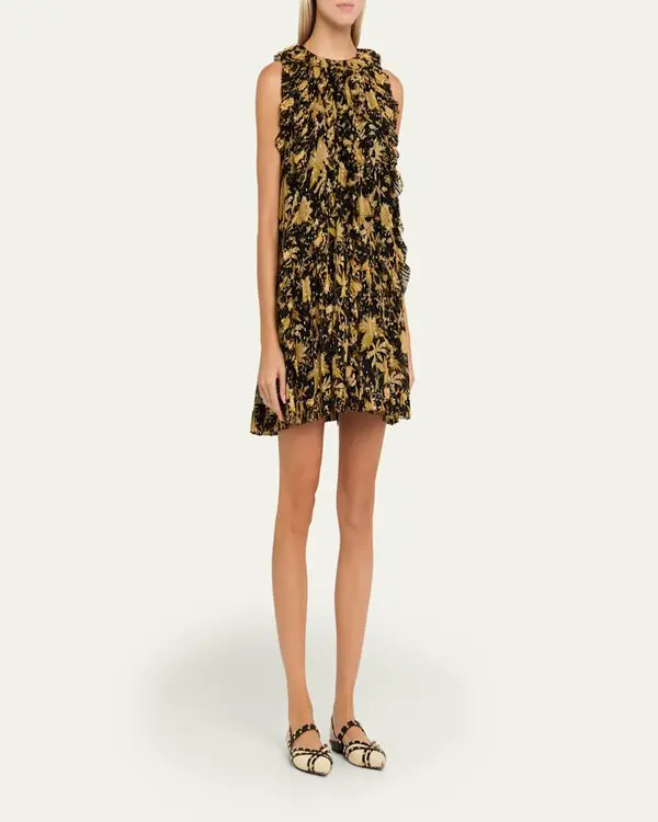 Ulla Johnson Signe Ruffle Mini Dress