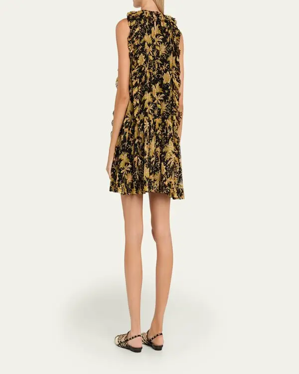 Ulla Johnson Signe Ruffle Mini Dress