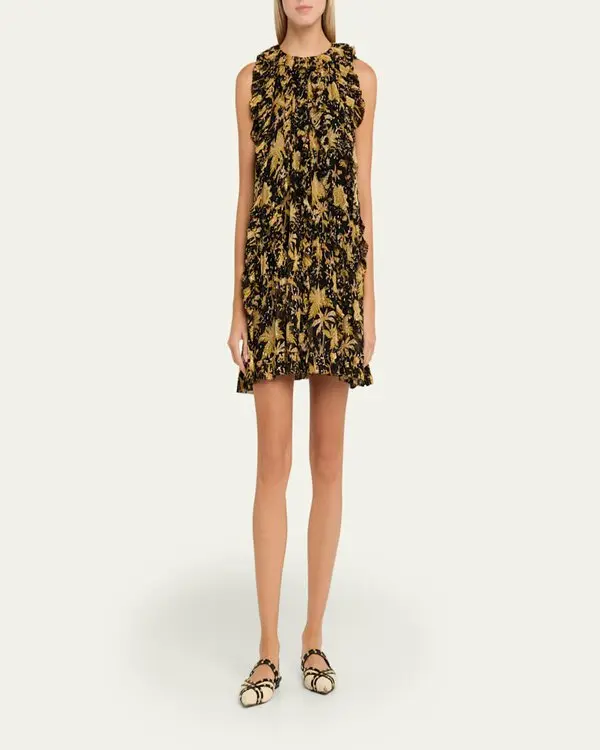 Ulla Johnson Signe Ruffle Mini Dress