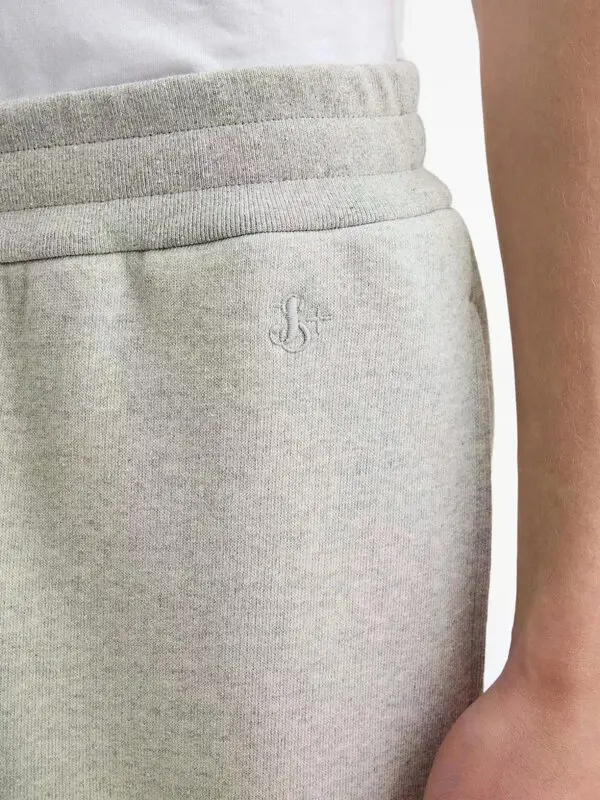 JIL SANDER Logo-embroidered Cotton Track Pants