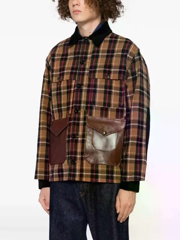 Junya Watanabe X Filson Checked Flannel Jacket - Neutrals