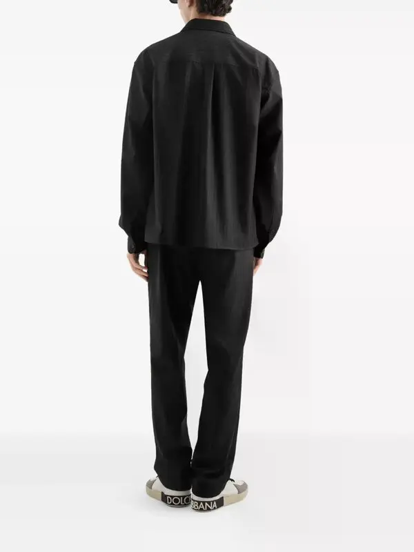 Dolce & Gabbana Striped Drawstring Trousers