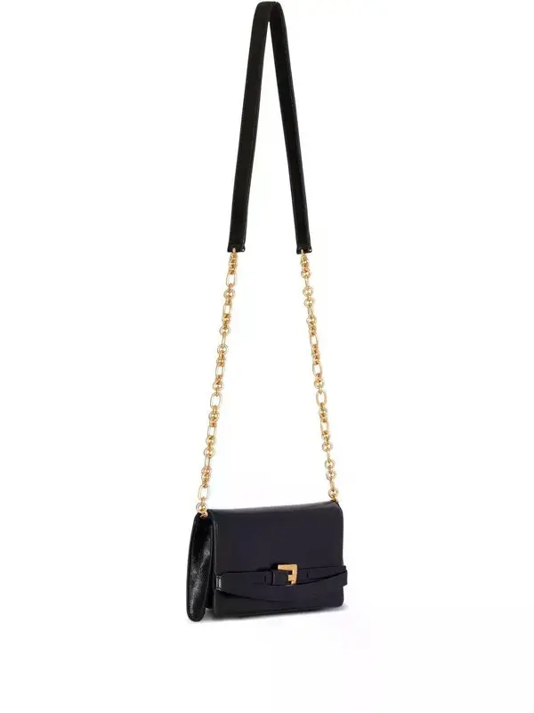 Balmain Belt-detail Clutch - Black