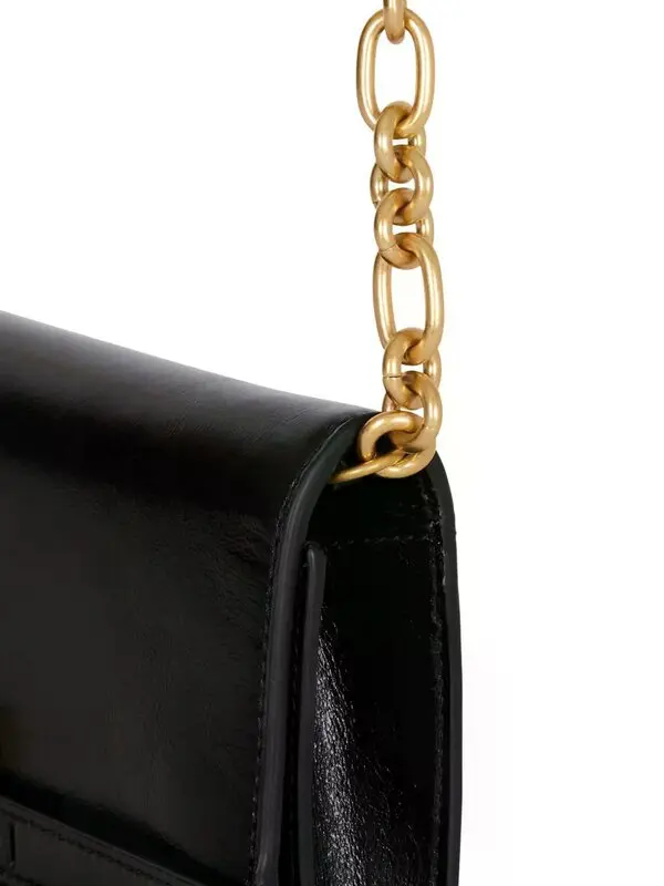 Balmain Belt-detail Clutch - Black