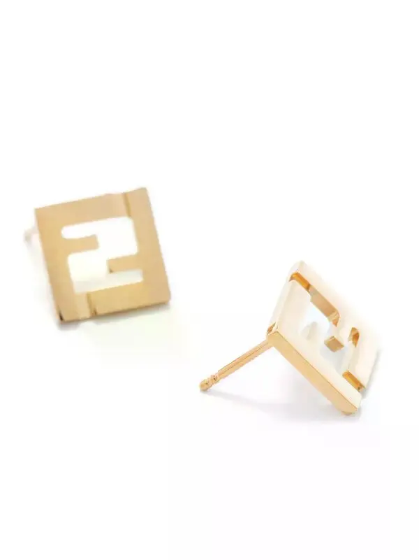 Fendi Ff Stud Earrings