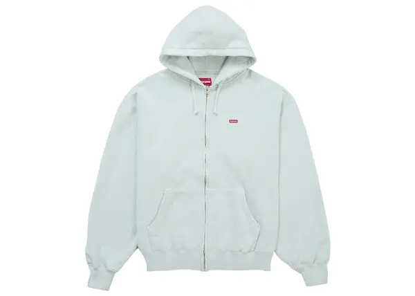 Supreme Small Box Zip Up Hooded Sweatshirt Fw25 - Mint