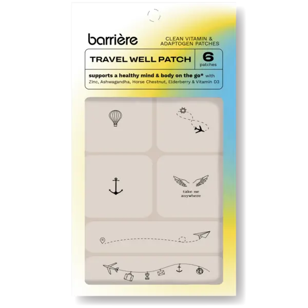 BARRIERE Travel Well Patch 6-pack In Flight - One-color