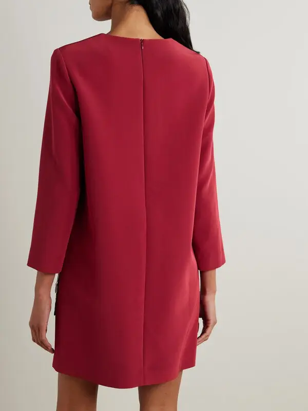 JOSEPH Bixio Paillette-embellished Mini Dress - Red
